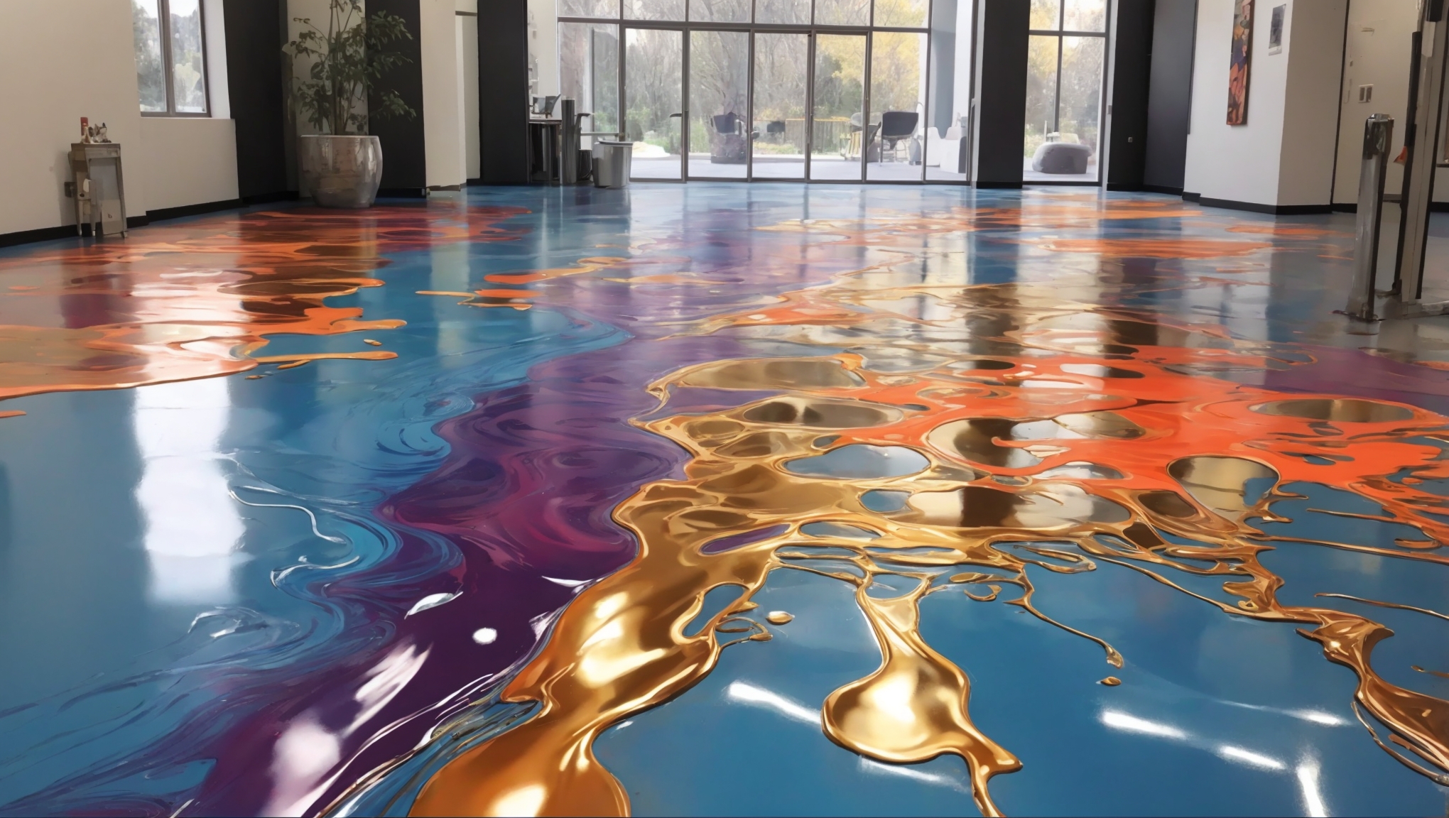 Metallic Epoxy Coatings: The Stunning Floors You Never Knew Existed ...